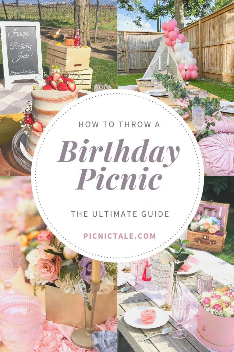 How to Throw the Ultimate Birthday Picnic in 2021 (with checklist)