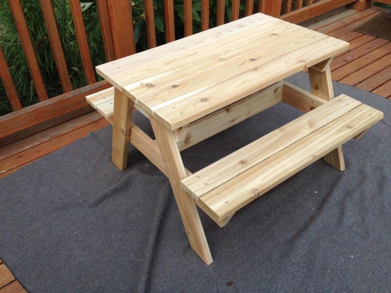 17 Free Picnic Table Plans for 2025 (Easy DIYs) - Picnic Tale