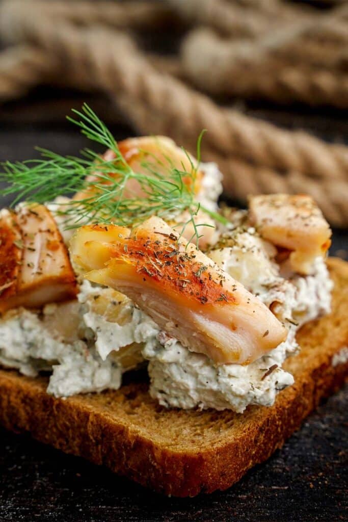 Chicken Blue Cheese Apple and Walnut Sandwich - Picnic Tale