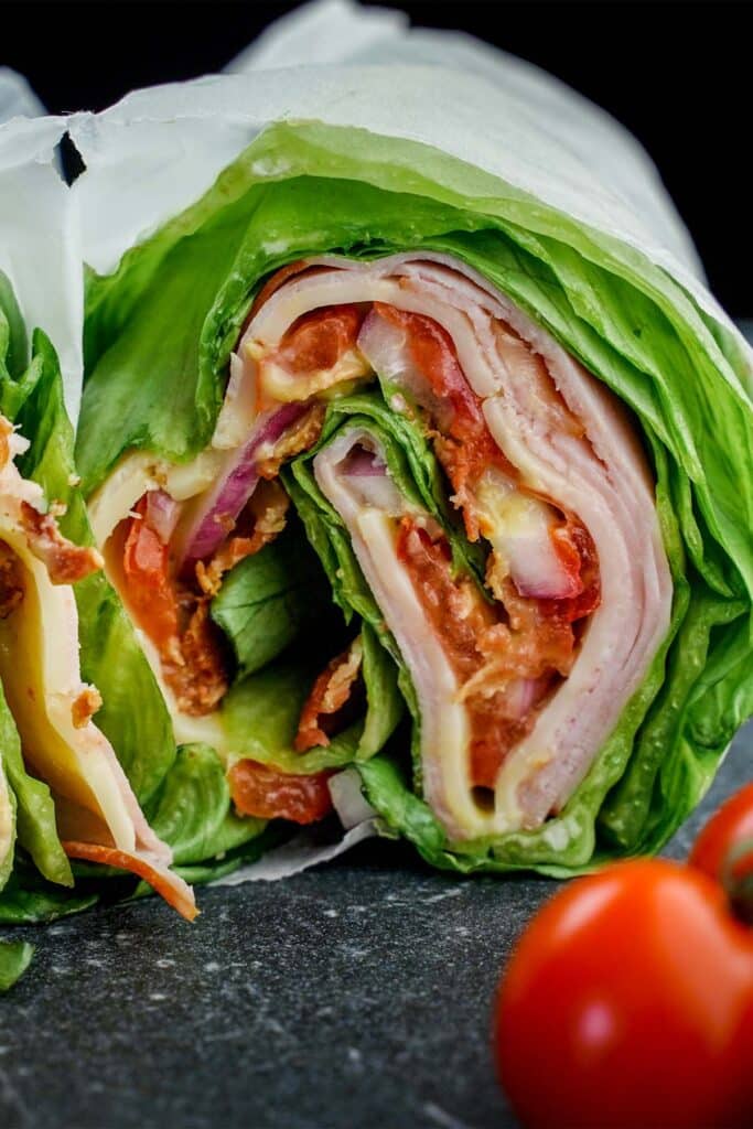 Lettuce Wrap Sandwich - Picnic Tale