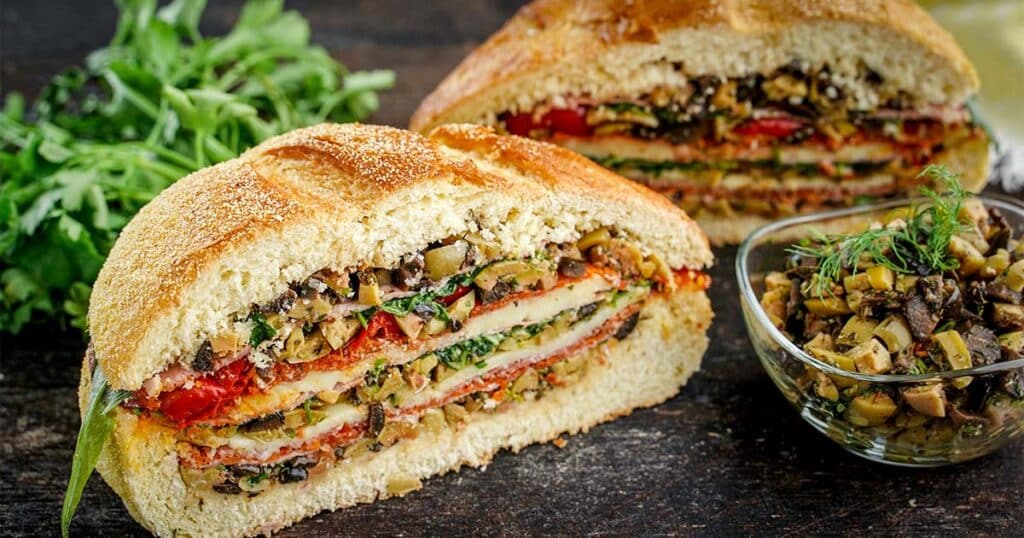Muffaletta Sandwich - Picnic Tale