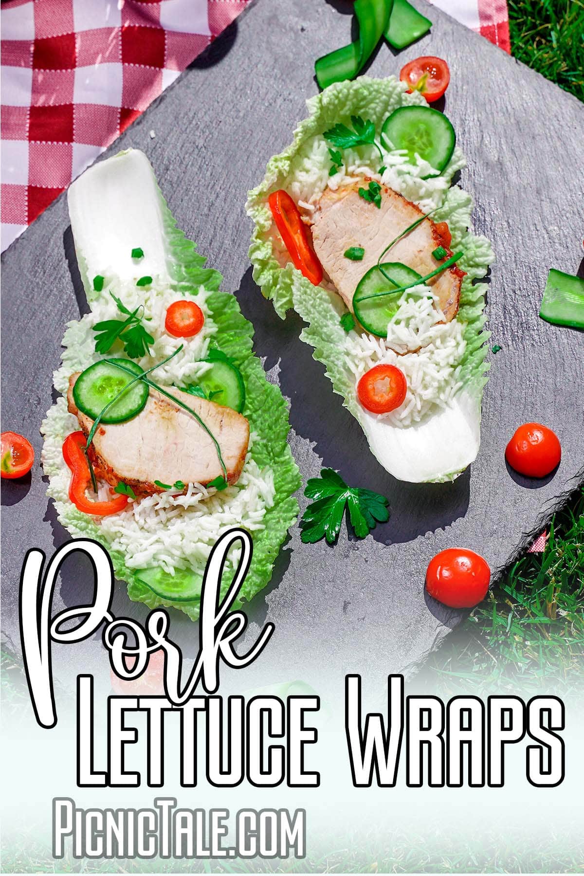 Pork Lettuce Wraps - Picnic Tale