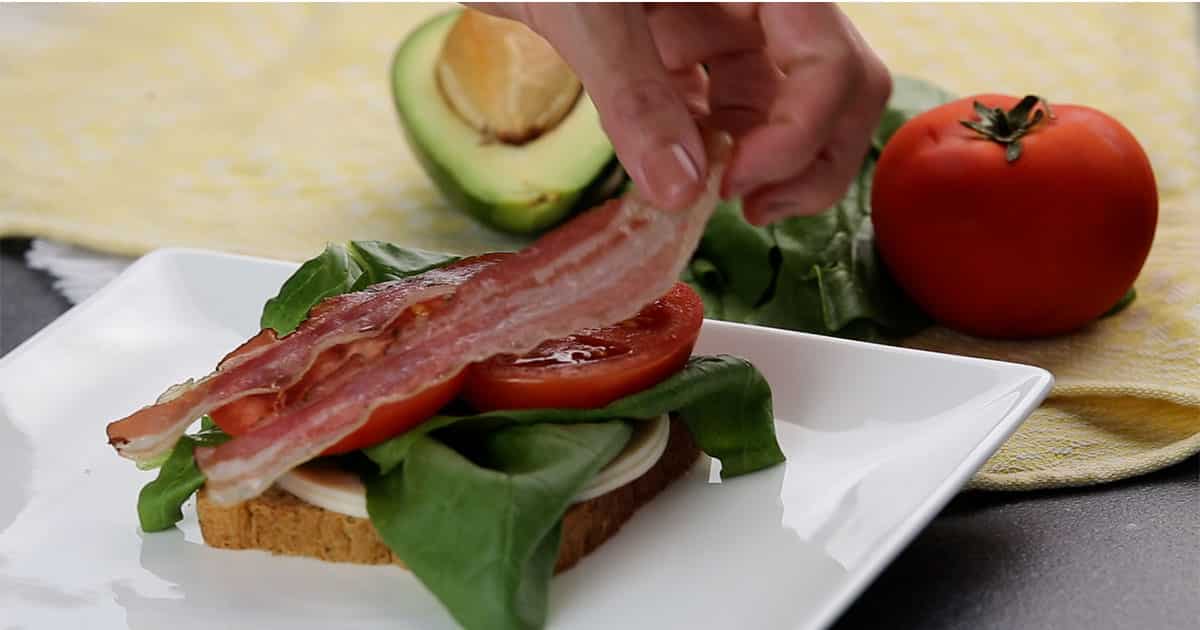 Turkey Bacon Avocado Club - Picnic Tale