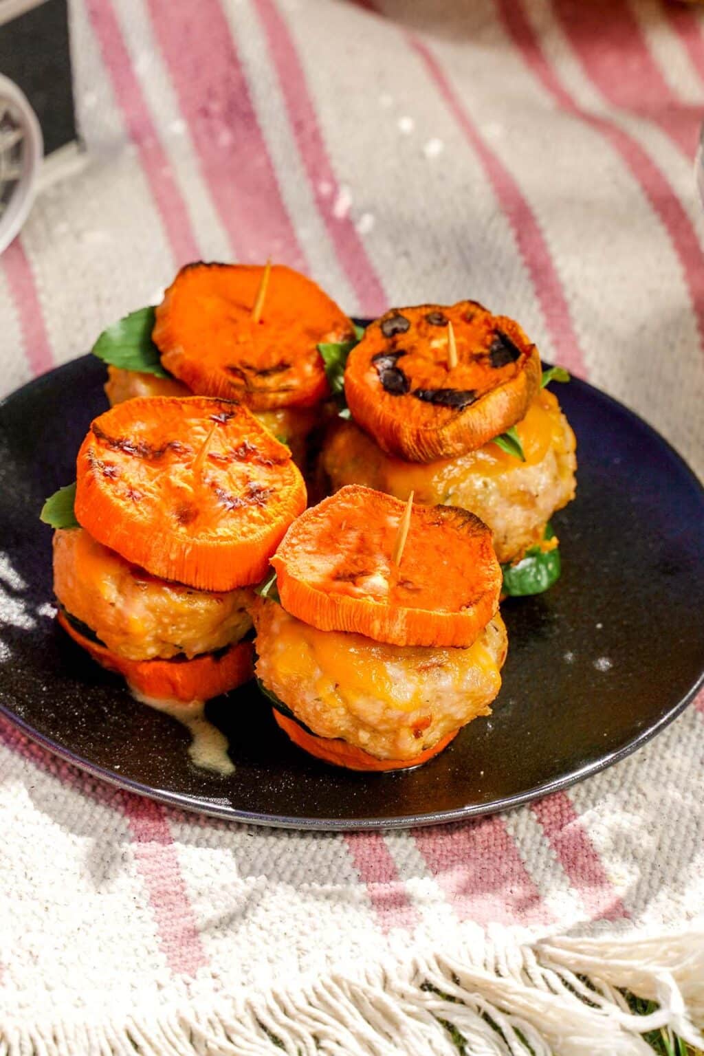 Turkey Sliders with Sweet Potatoes - Picnic Tale