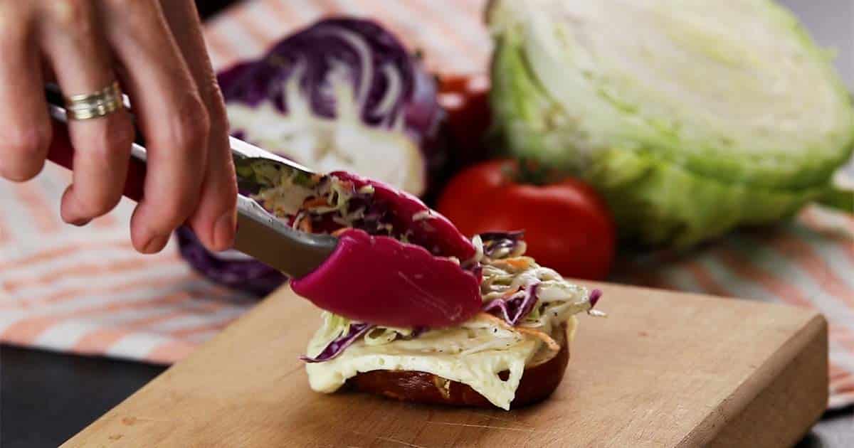 Coleslaw Swiss Cheese Melt - Picnic Tale