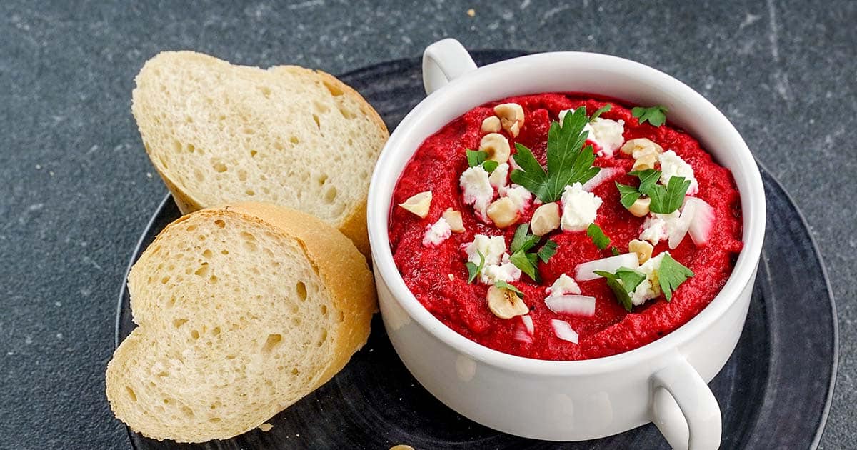 Goat Cheese and Hazelnut Dip - Picnic Tale